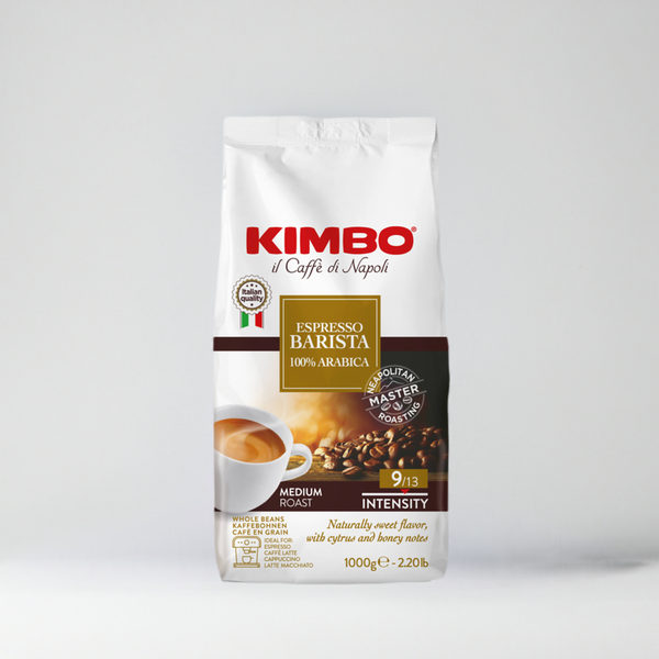 Kimbo Espresso Barista 100% Arabica Beans 1kg – Kimbo at home
